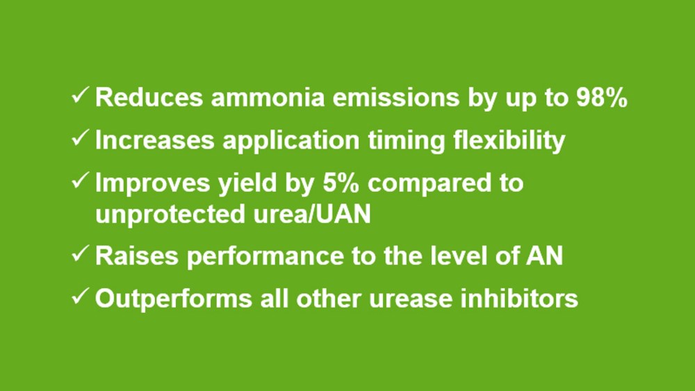 Protect urea-based fertilisers